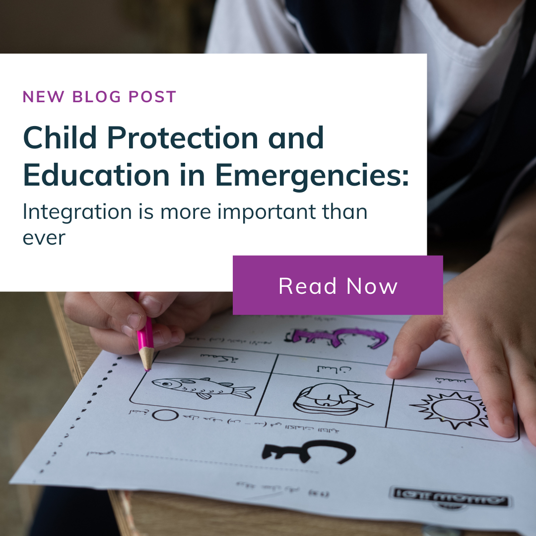 Blog | Child Protection and Education in Emergencies: Integration is ...