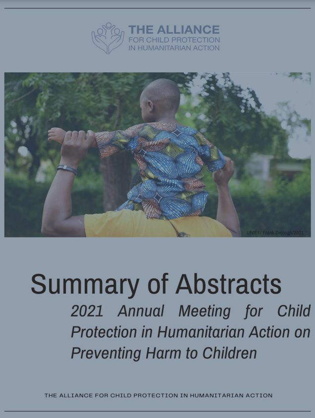 Summary of Abstracts | 2021 Annual Meeting for Child Protection in ...