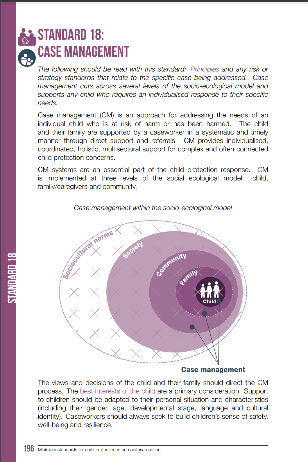 The Minimum Standards for Child Protection in Humanitarian Action ...