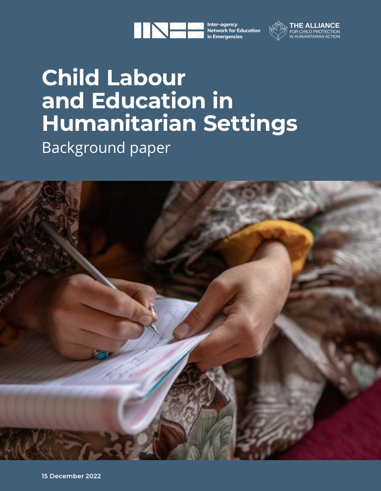 Background Paper | Child Labour and Education in Humanitarian Settings ...