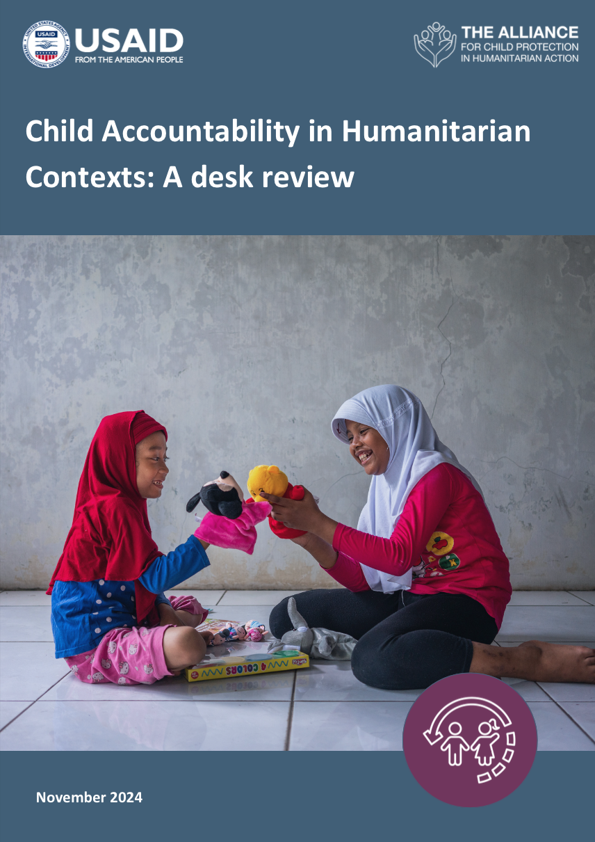 Desk Review and Resource Mapping | Accountability to Children in ...