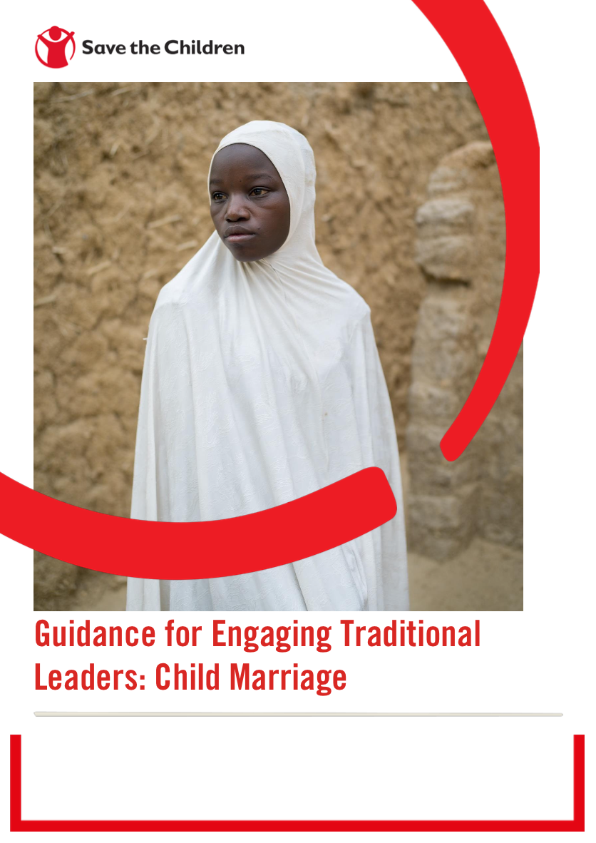 Guidance for Engaging Traditional Leaders: Child Marriage | Alliance CPHA