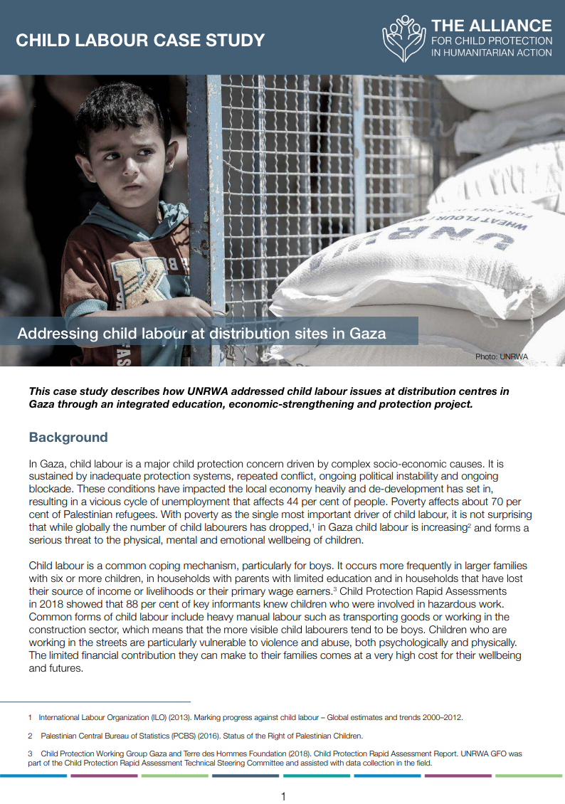 Child Labour Case Study | Addressing Child Labour at Distribution Sites ...