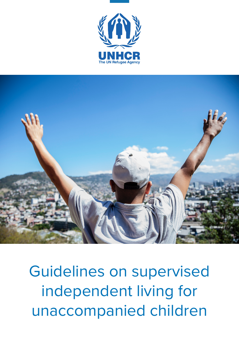 Guidelines on Supervised Independent Living for Unaccompanied Children ...