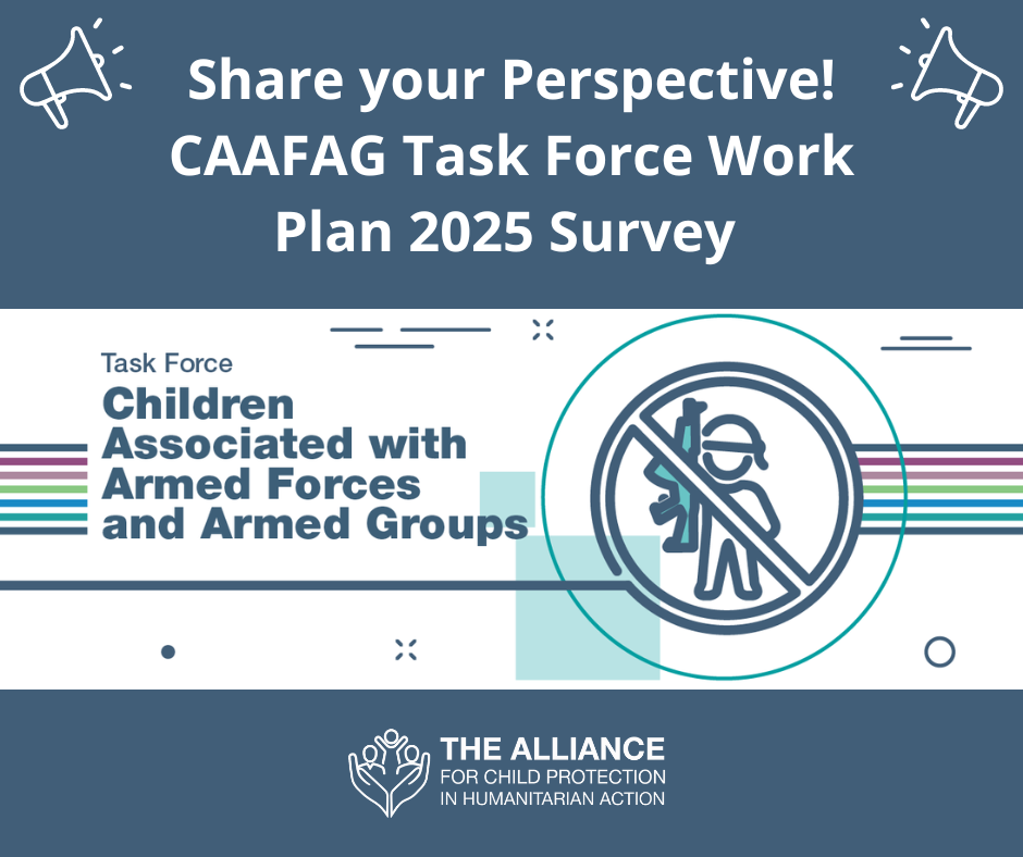 Share your perspective! 📣 CAAFAG Task Force Work Plan 2025 Survey ...