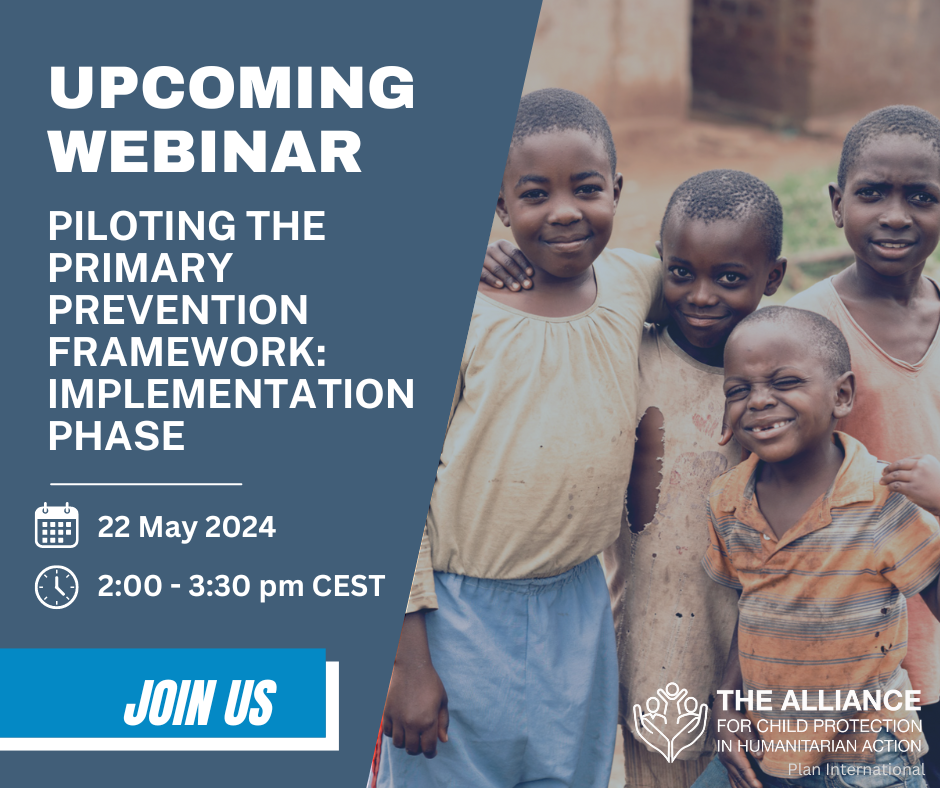 Webinar | Piloting the Primary Prevention Framework: Implementation ...