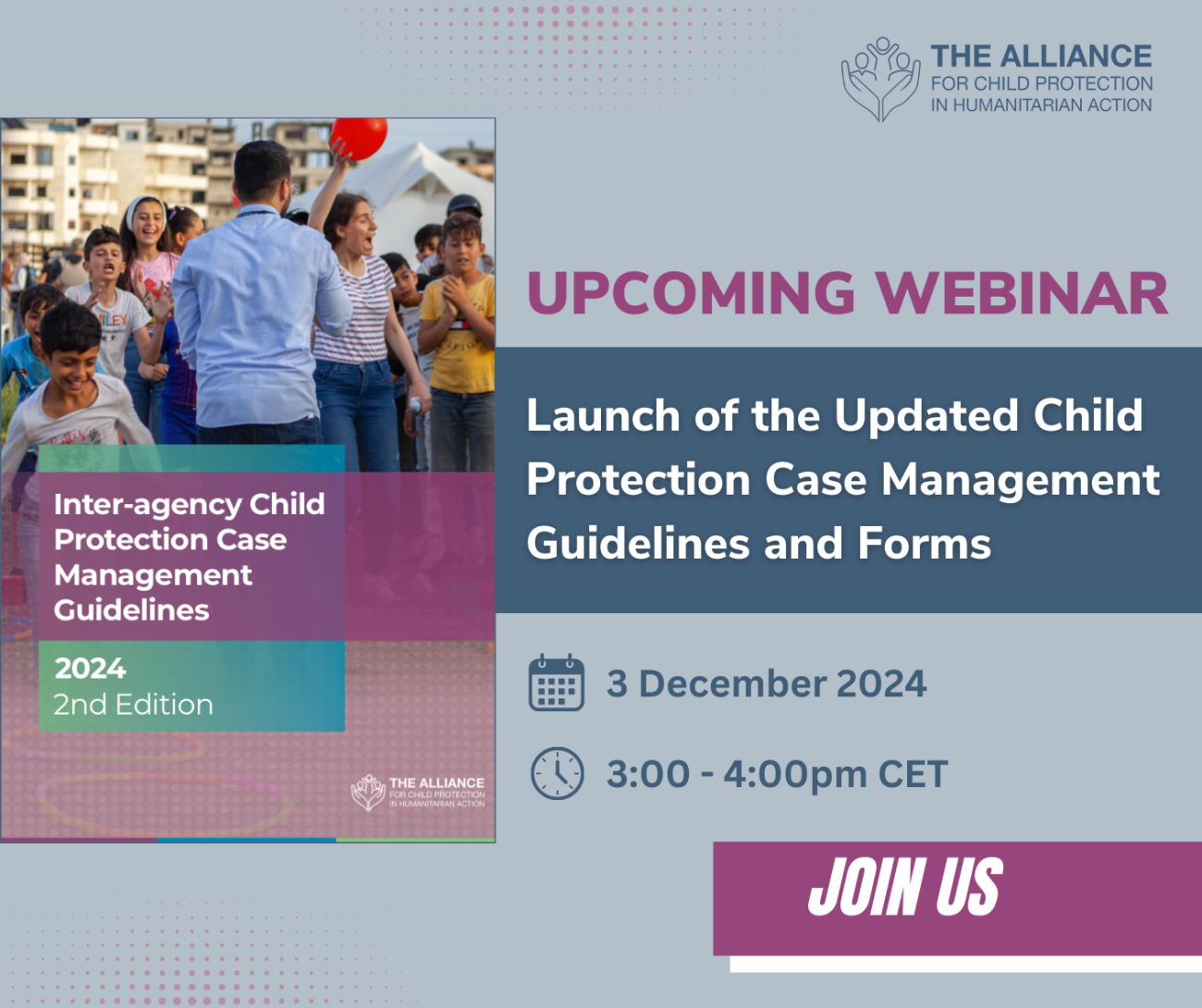 Launch of the Updated Child Protection Case Management Guidelines and ...